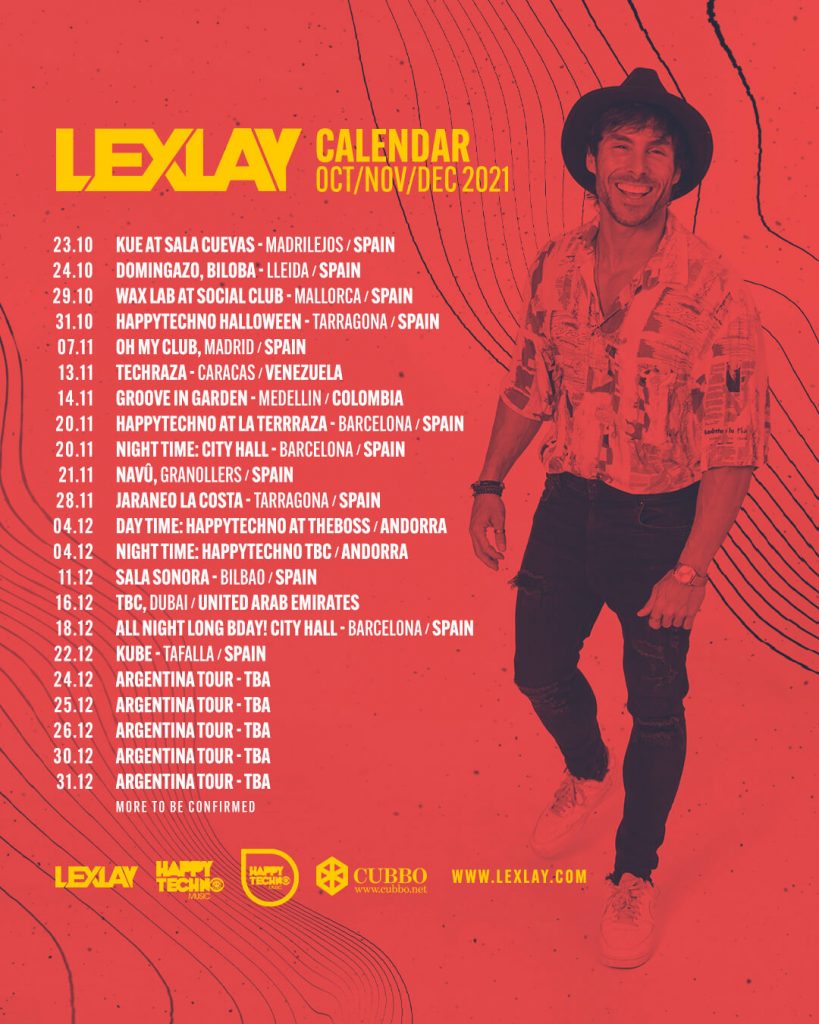 LEXLAY 🎧 【 Tour Dates